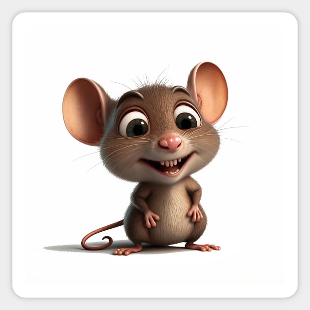 Mr Mouse - Mr Mouse - Sticker | TeePublic